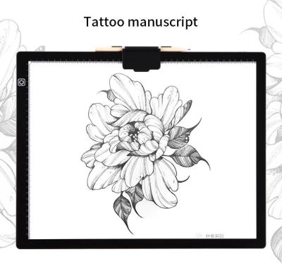 China 2023 A3 Ultra Slim 7mm LED Drawing Light Box A3 LED Tracing Writing Board Sketching Light Pad for School and Students for sale
