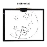 China 2023 A3 Ultra Slim 7mm LED Drawing Light Box A3 LED Tracing Writing Board Sketching Light Pad for School and Students for sale