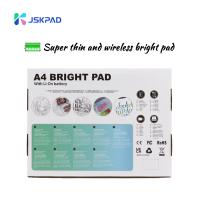 China Multifunction A4 LED Tracing Board with Battery Adjust Color Temperature LED Digital Drawing Pad for Artist for sale
