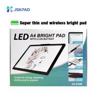 China Multifunction A4 LED Tracing Board with Battery Adjust Color Temperature LED Digital Drawing Pad for Artist for sale