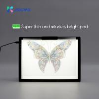 China Multifunction A4 LED Tracing Board with Battery Adjust Color Temperature LED Digital Drawing Pad for Artist for sale