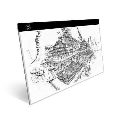 China China Factory Directly Sales A2 A3 A4 A5 Led Tracing Pad Light Box Drawing Board Good Drawing Sketch Board for sale