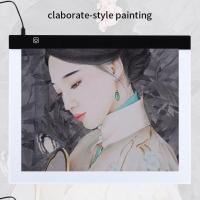 China Passed BSCI  New A3A4A5 LED Art-craft Tracing Light Pad Box Artist Tattoo Drawing Sketch Board for sale