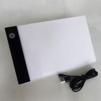 China Ultra Slim A5 Portable LED Light Box Adjustable Brightness Acrylic Drawing Board Professional Artist Tracing Pad for sale