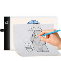 China Factory Direct Source Manufacturer Wholesale Price A5 USB-C Ultra Thin Adjustable Brightness Tracing LED Light Pad Drawing Board for sale