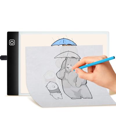 China Factory Direct Source Manufacturer Wholesale Price A5 USB-C Ultra Thin Adjustable Brightness Tracing LED Light Pad Drawing Board for sale