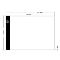 China Hot Product Usb Drawing Pad A4  Led Tracing Light Box LED Light Pad Board for Drawing Led Light Pad for sale