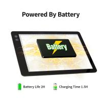 China Hot LED Lighting Board with Battery Drawing Table LED Light Pad Craft Tattoo Tracing Pad A2 A3 A4 A5 LED Copying Board Light Box for sale