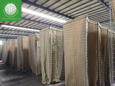 China Hight 2.5m 4.5mm Military Barrier Beige Geotextitle For Army for sale