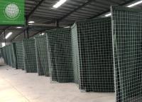 China MIL 9 Lined With Non Woven Geotextile Welded Steel Wire Mesh Military Bastion for sale