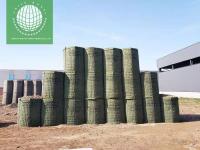 China Galfan Coated Lined Ballast Wall Barriers With Heavy Duty Geotextile for sale