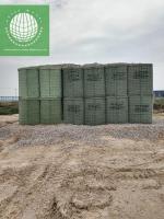 China High Tensile Strength Wall Barriers Easy Installation Filled With Earth Welded Ballast for sale