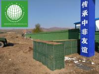 China 5.0mm Filled Military Defensive Barrier With Soil Anti Corrosion Defense Wall For Borderline for sale