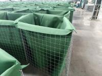 China Mil 7 Crushed Rock Army Barrier Galvanized Military Defense Wall for sale