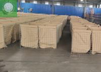 China Stone Eco Friendly Military Hesco Barriers Effective Mil 10 Znal Coating for sale