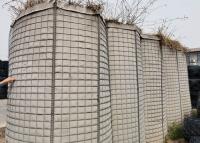 China Flame Retardant Inner Bastion Barrier H2.21m * W2.13m Stone Filled Gabion Box for sale