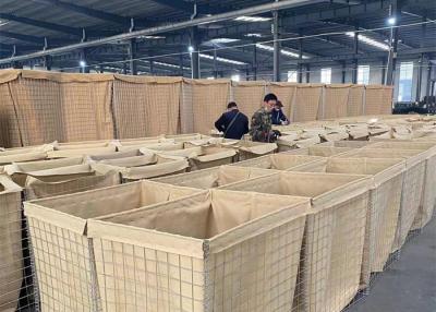 China Anti Corrosion ZnAl Coating Military Barrier MIL 7 Green Geotextile for sale