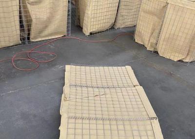 China Galfan Coated MIL 7 Fine Sand Army Wall No Smell Easily Assembled for sale