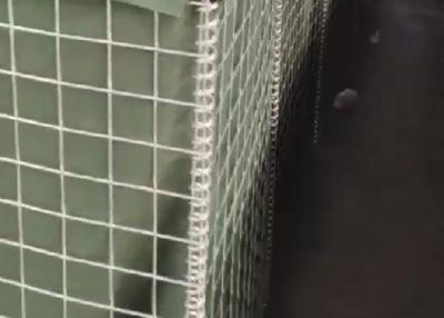 China Square Hole Green Geotextile MIL 7 Defense Wall Hot Dipped Galvanized for sale