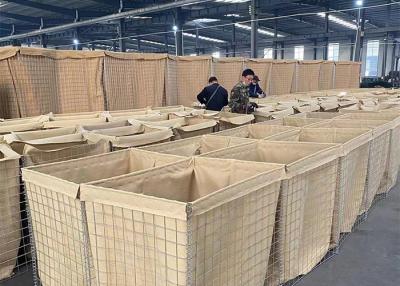 China Geotextile Lined Desert Color No Smell Galfan Coated Defensive Barrier MIL 7 for sale