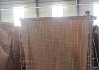 China Stone Waterproof Hot Dipped Galvanized MIL 10 Hesco Army Wall Effective for sale
