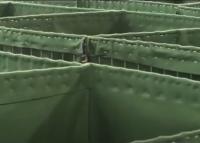 China Galfan Coated Hesco Bastion System Rustless For Command Post Easy To Transport for sale