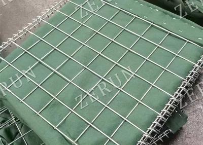 China Rustless ZnAl Coating hesco defensive barriers MIL 9 Hesco Bastion Wall for sale