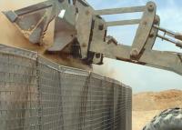 China No Smell Welded Defensive Barrier Easily Assembled Hesco Sandbags 0.61m for sale
