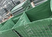 China MIL 7  Spiral Connected Military Sand Wall Hesco Barrier 1.0m  ECO Friendly for sale