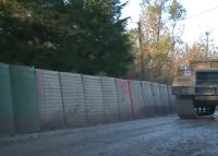 China 0.61m 1.0m  ZnAl Coating Hesco Defensive Barriers Perimeter Security Desert Color for sale