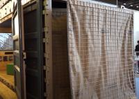 China Desert Color  ZnAl Coating Soil Mill 7 Military Hesco Barriers 1.37m Easy To Transport for sale