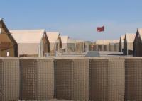 China Temporary Fort 4.5mm Wire Defensive Barrier Hesco Fencing For Protection for sale