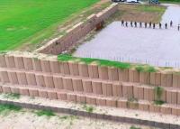 China Time Saving MIL 3 Army Barrier Wall Hesco Fencing 10 Cells High Tensile for sale
