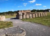 China Zinc Aluminum Coated Effective MIL 7 Hesco Bastion Barrier High Tensile Strength for sale