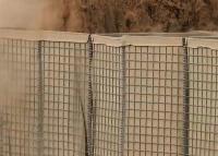 China Corrosion Proof Beige Geotextile MIL 7 Hesco Sand Barrier ZnAl Coating for sale
