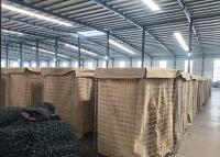 China 250-500g/M2 Geotextile MIL 9 Hesco Military Barrier Multi Cellular Structure for sale