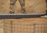 China Green Geotextile Effective MIL 7 Hesco Flood Barriers Wear Resisting for sale