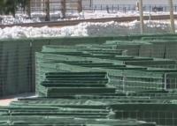 China Heavy Duty Geotextile MIL 7 Hesco Bastion Wall ZnAl Coating  Non Rusting for sale