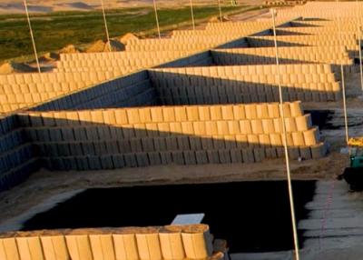 China Eco Friendly Effective Mil 7 High Strength Hesco Bastion Wall Easily Assembled for sale