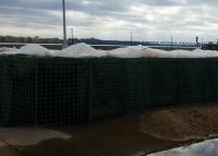 China MIL 9 Effective Soil Flat Packed Hesco Defensive Barriers Waterproofing for sale