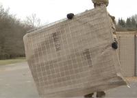 China Beige Geotextile High Tensile Strength MIL 7 Hesco Barrier Galfan Coated for sale