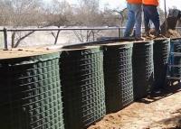 China Seawater Proof Spring Connected Oil Field MIL 7 Hesco Barriers Galvanized for sale