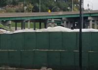 China Zinc - Aluminum Coated Geotextile Lined MIL 7 Hesco Barrier Wall antirust for sale