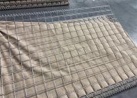 China Geotextile Lined Recyclable MIL 7 Military Hesco Barriers Galfan Coated for sale