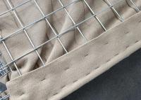 China Geotextile Lined Recyclable MIL 7 Military Hesco Barriers Galfan Coated for sale