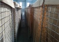 China Welded Steel Wire Mesh Military Hesco Barriers MIL 7  Easy Installation 1.37m for sale