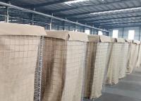 China Galfan Coated Military Barrier MIL 7 Hesco Defensive Barriers Spiral Connection for sale
