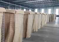 China Galfan Coated MIL 7 Square Hole Hesco Flood Barriers Time Saving ECO Friendly for sale