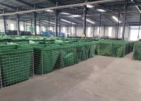 China High Tensile Strength Desert Color Hesco Barrier Bastion ZnAl Coated for sale