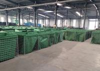 China Labor Saving MIL 7 Hesco Military Barrier With  Waterproof Cells Jointed for sale